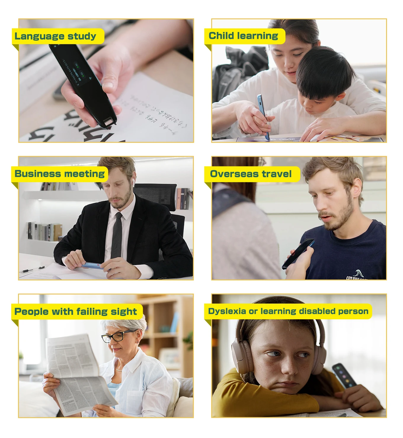 112 Languages Scan Translator Pen - Precision & Intelligence