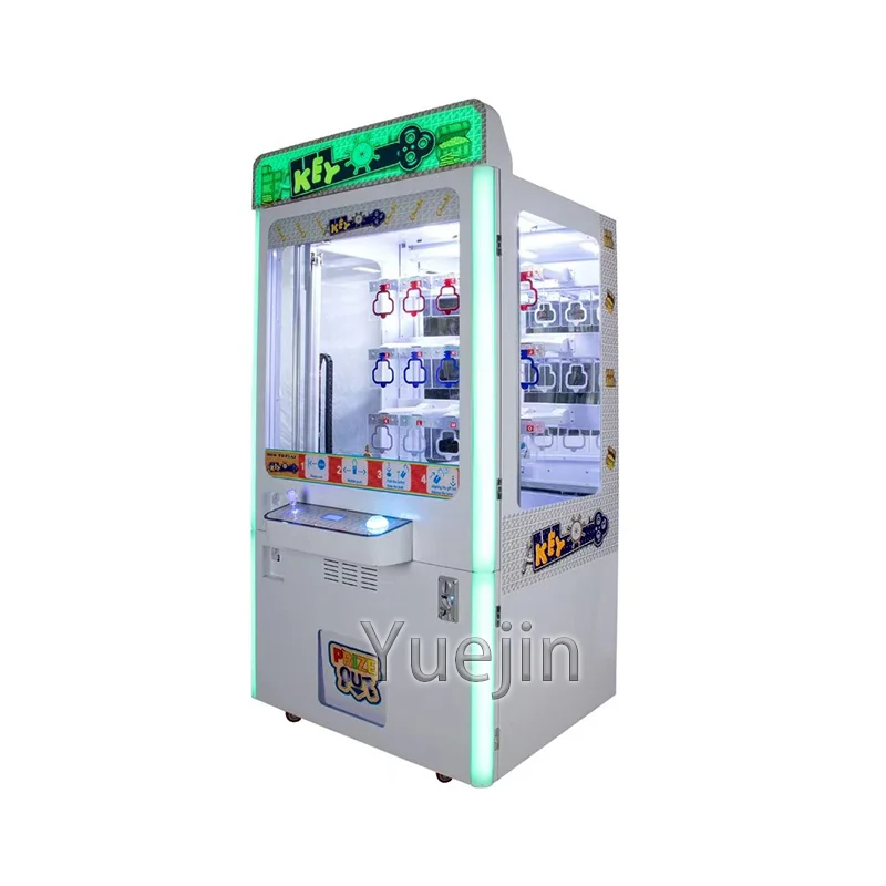 Coin-Operated Key Master Arcade Game Cabinet Cheap Metal Crane Machine ...