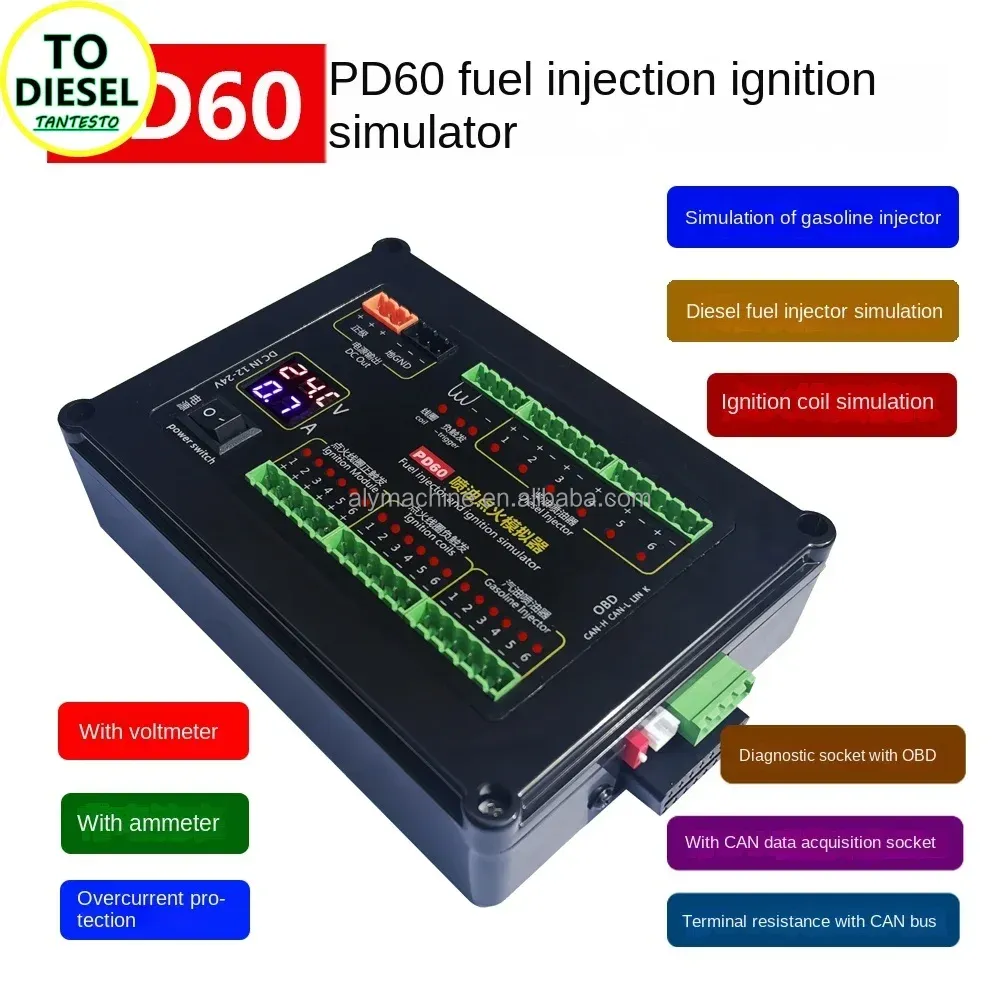 AM-PD60 Simulator - Protocols for Car Diagnostic Tools
