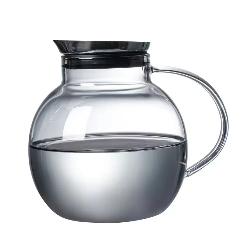 Transparent Glass Jug With Lid Juice Jug Resteurant Glass And Jug Set ...