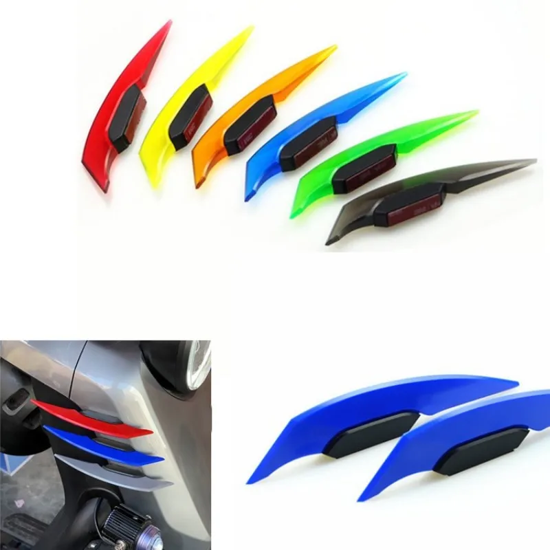 Aerodynamic Motorcycle Winglets - Enhance Style & Performance
