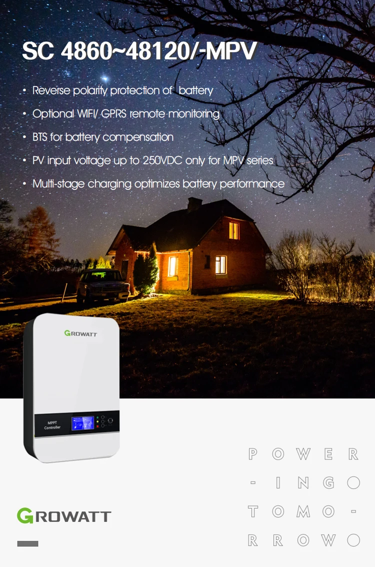 Growatt SC 4860-48120-MPV Solar Charge Controller - Optimize Battery ...