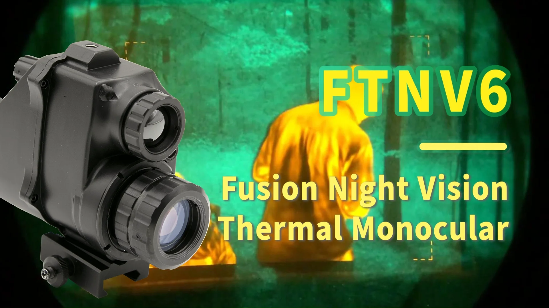 Gen2+ Night Vision Fusion Thermal Imaging System Thermal Camera Fusion ...
