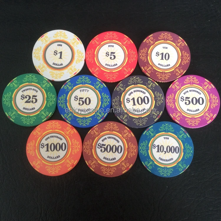 Casino Classical Custom Ceramic 10 Gram Poker Chips - Buy Casino ...