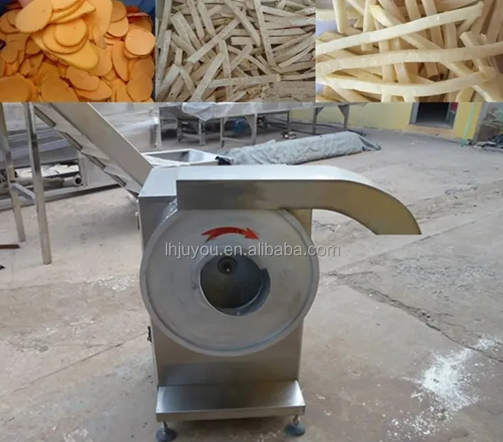 French Fries And Potato Chips Cutting Machine Fried Potato Stick ...