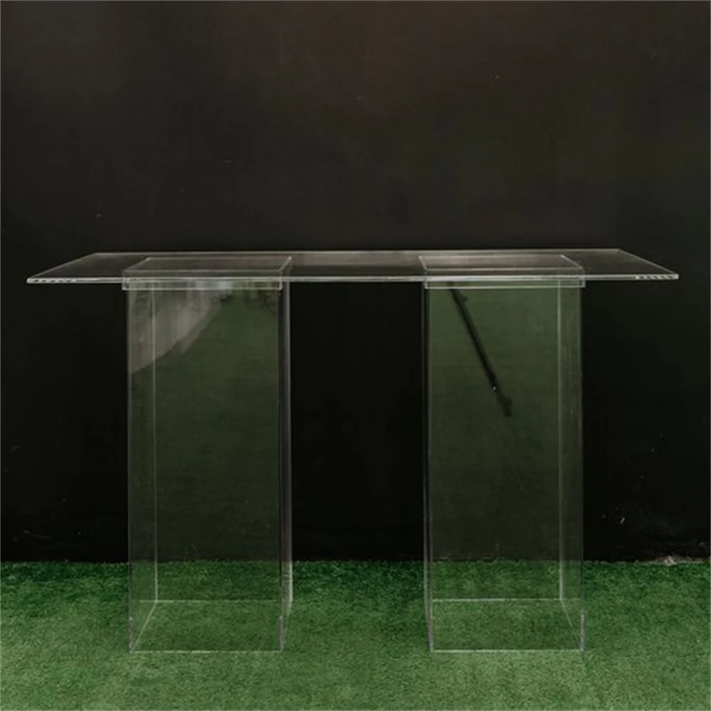 OUGE AC-TA07 Transparent Acrylic Dining & Bar Table for Wedding Decoration