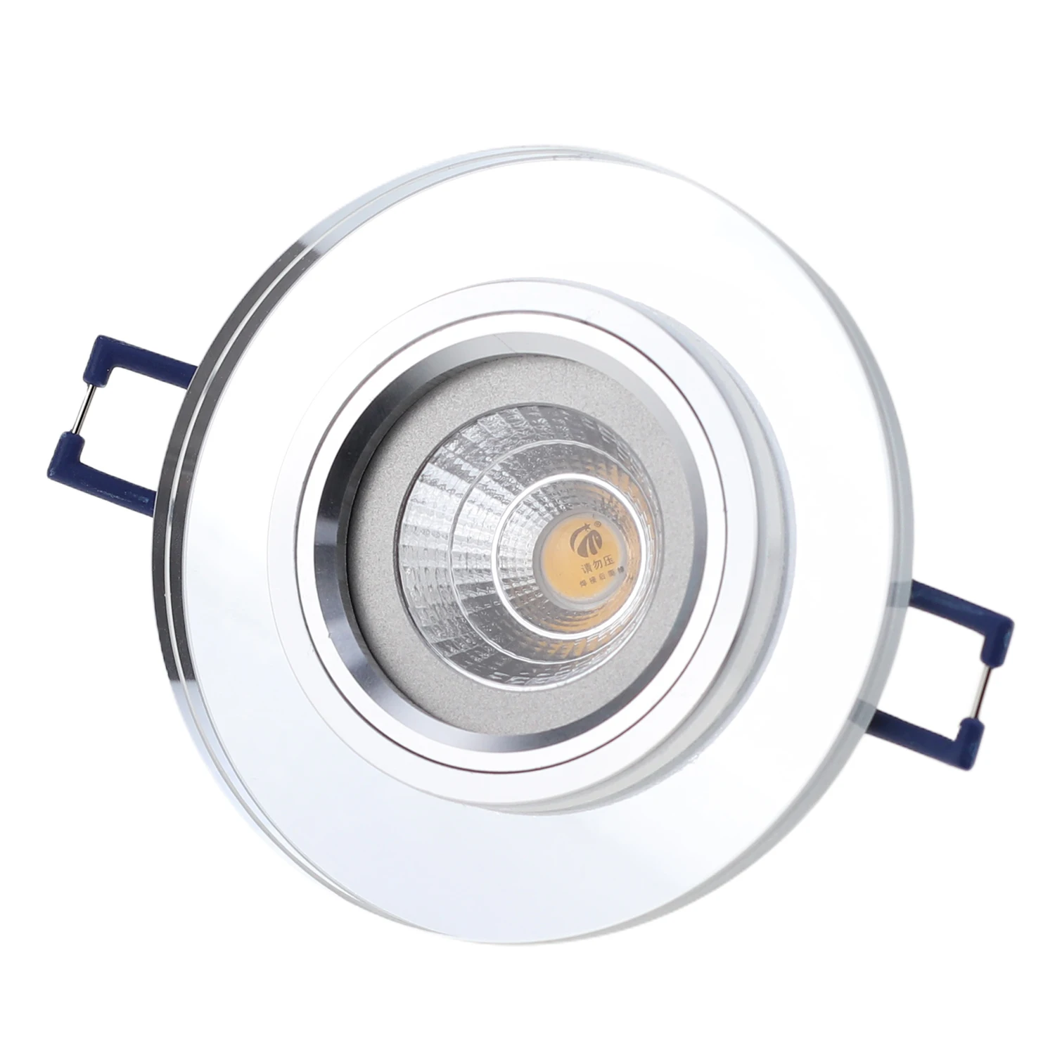 Round/Square Glass Lamp Frame for GU10 MR16 Ceiling LED Down Light ...