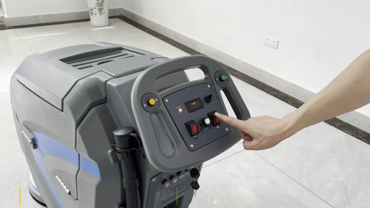 Automatic Quickly Workshop Floor Cleaning Scrubber Machine - Buy ...