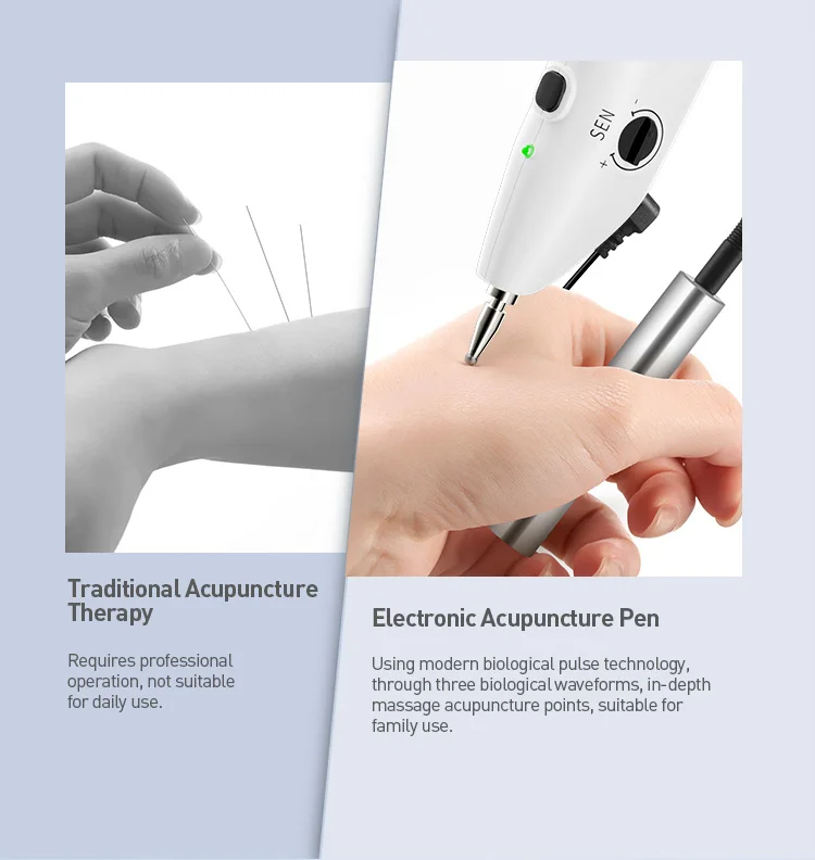Hot Electro Acupuncture Point Stimulator - Piezo Pen Massage