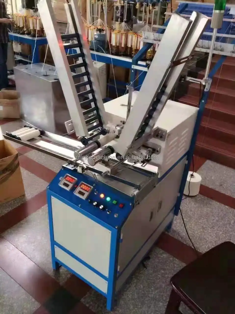 Elastic Cord Braiding Machine - High Speed Rope Maker