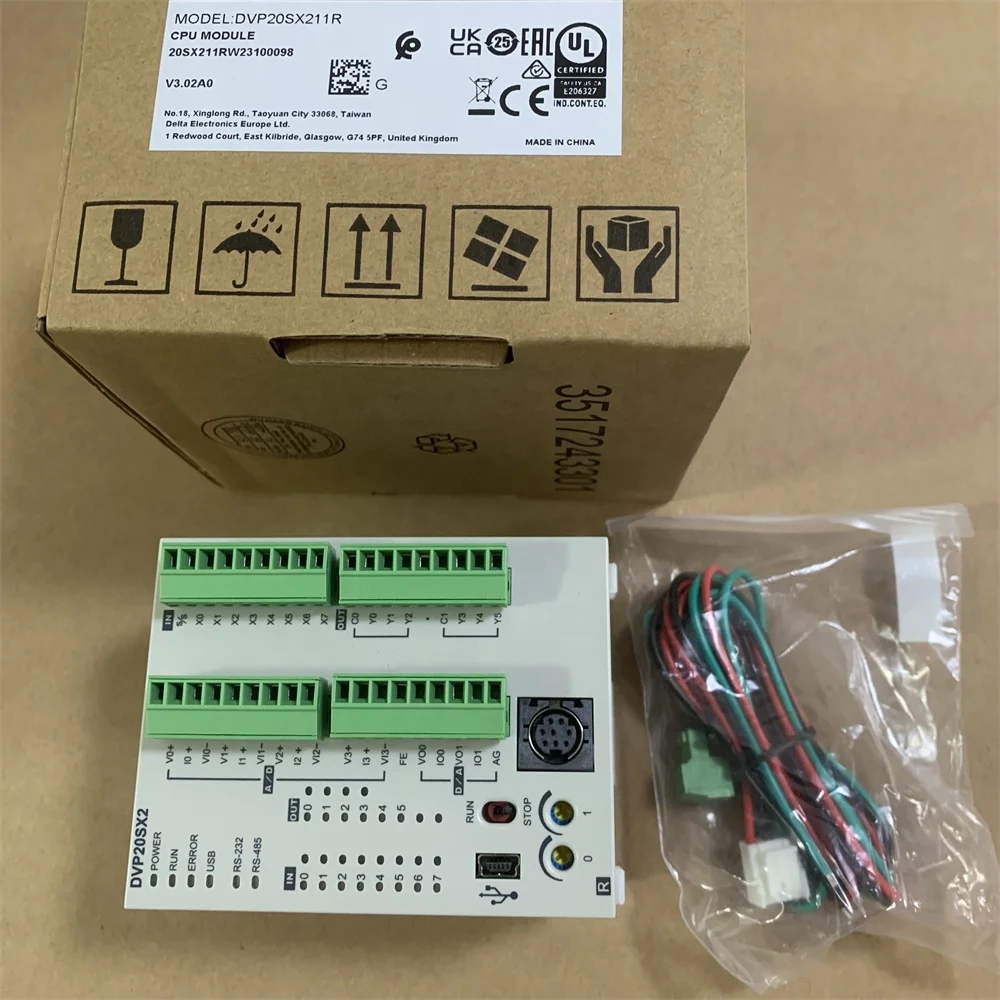 Delta S Series Digital PLC Module DVP16SP11R DVP16SP11T DVP16SM11N DVP16SN11T DVP12SA11R ...