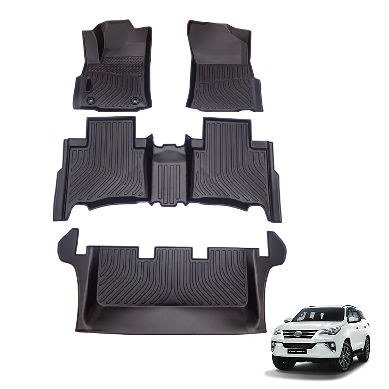 Deep Dish Matting Car Floor Mats For Toyota Fortuner Innova Avanza ...