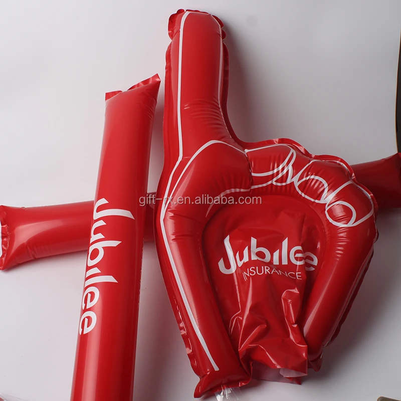 EN71 Custom Inflatable Clapper Sticks Cheering Balloon Thunder ...