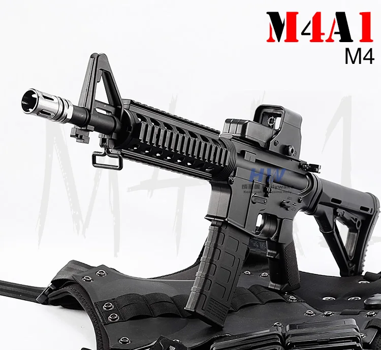 Jinming M4 Assault Riflee Nylon Hk416d Electric Splatter Gel Ball Blaster Outdoor Activities Toy ...