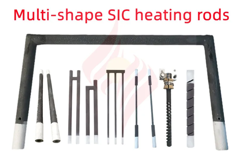 Industrial Furnace Electric Sic Ceramic Pipe Heater High Temperature ...