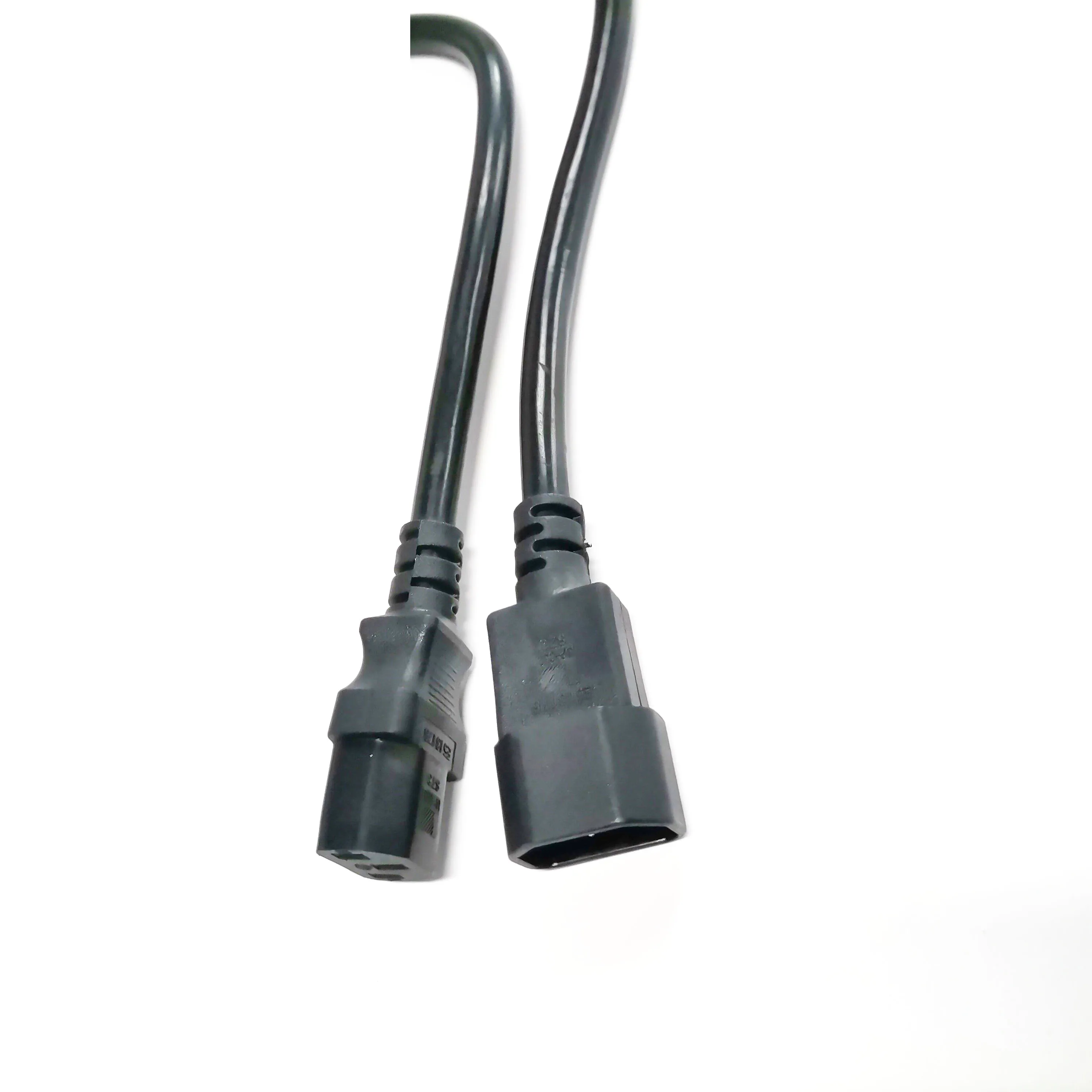 10a 250v 2m Power Cord With Iec C13 And Gst Connector Black 1.5mm2 Wire ...