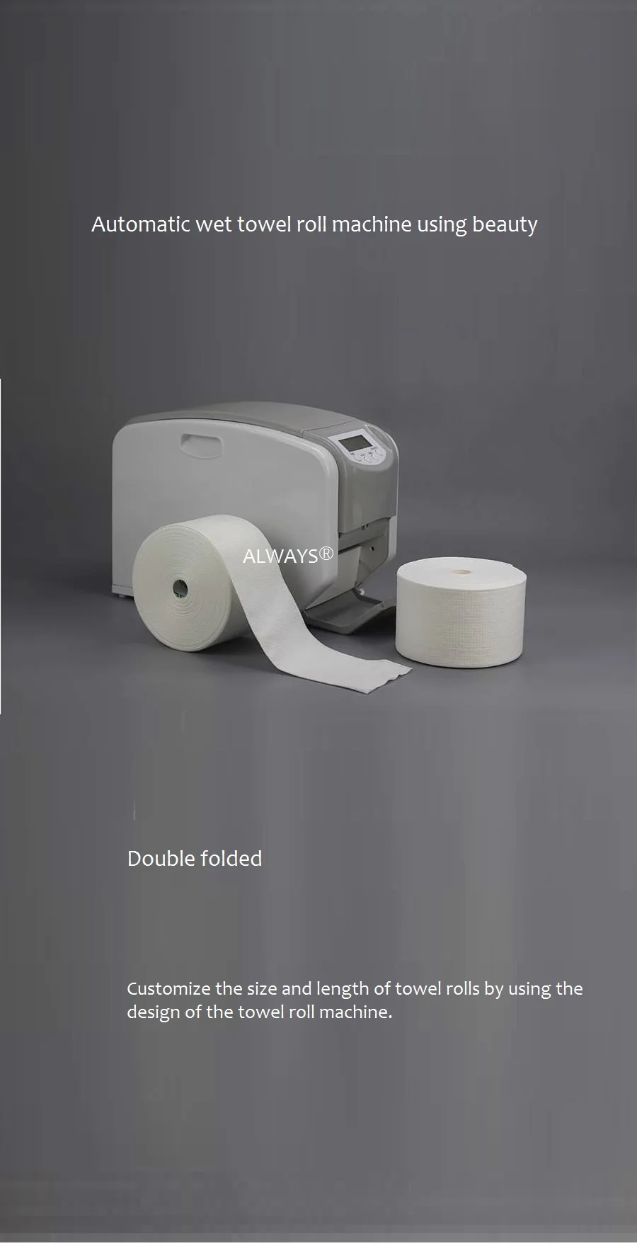 Disposable Spunlace Nowoven Fabric Soft Towels Roll Dry Cleaning Wipes ...