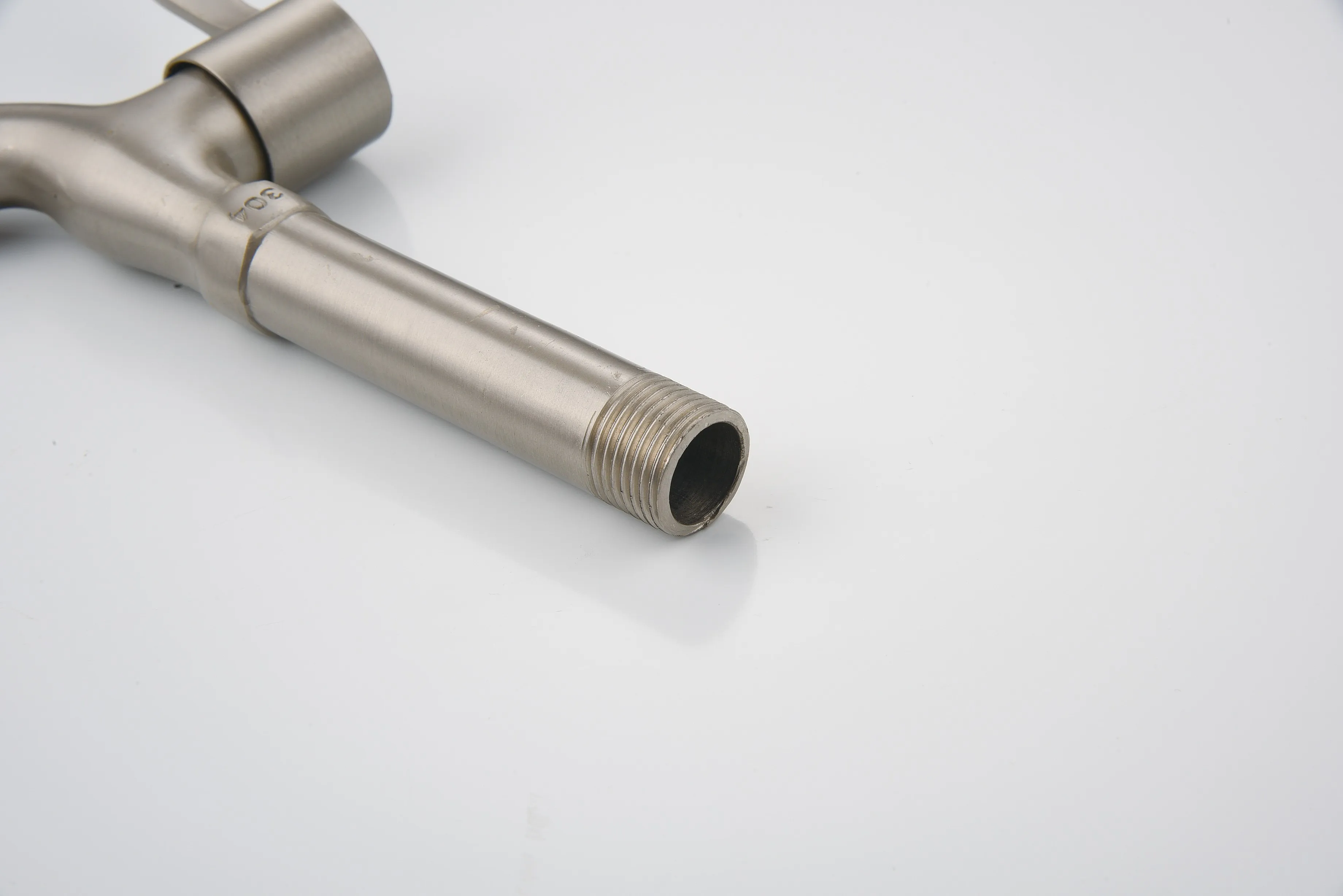 Stainless Steel Wall Mount Washing Machine Taps Single Handle Bathroom ...