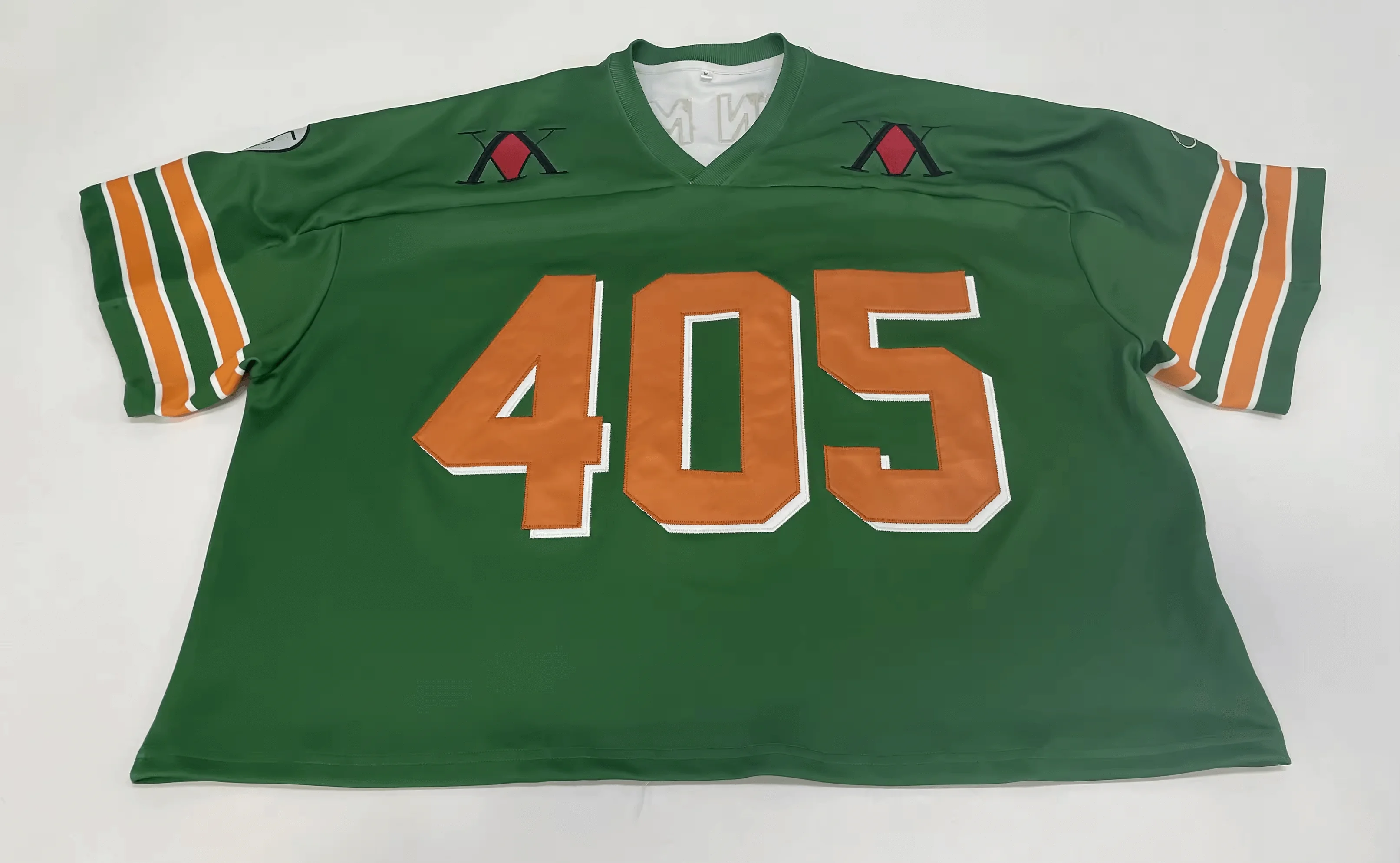 Custom Sublimated Luxury V-Neck Mesh American Football Jersey Sports ...