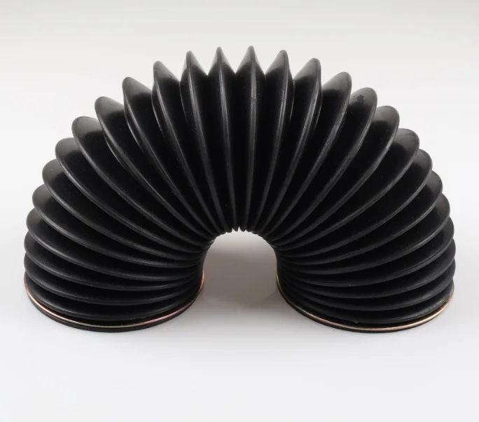 Custom Rubber Bellows Dust Cover Round/rectangular Rubber Bellows With ...