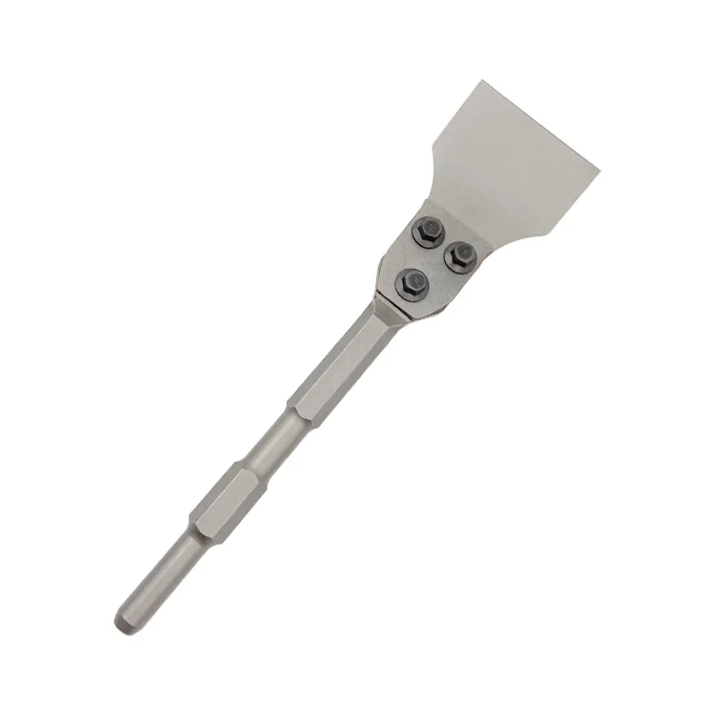 Customized Hex Shank Bending Chisel Floor Scraper Replacement Blade Floor Tile Thinnest Removal ...