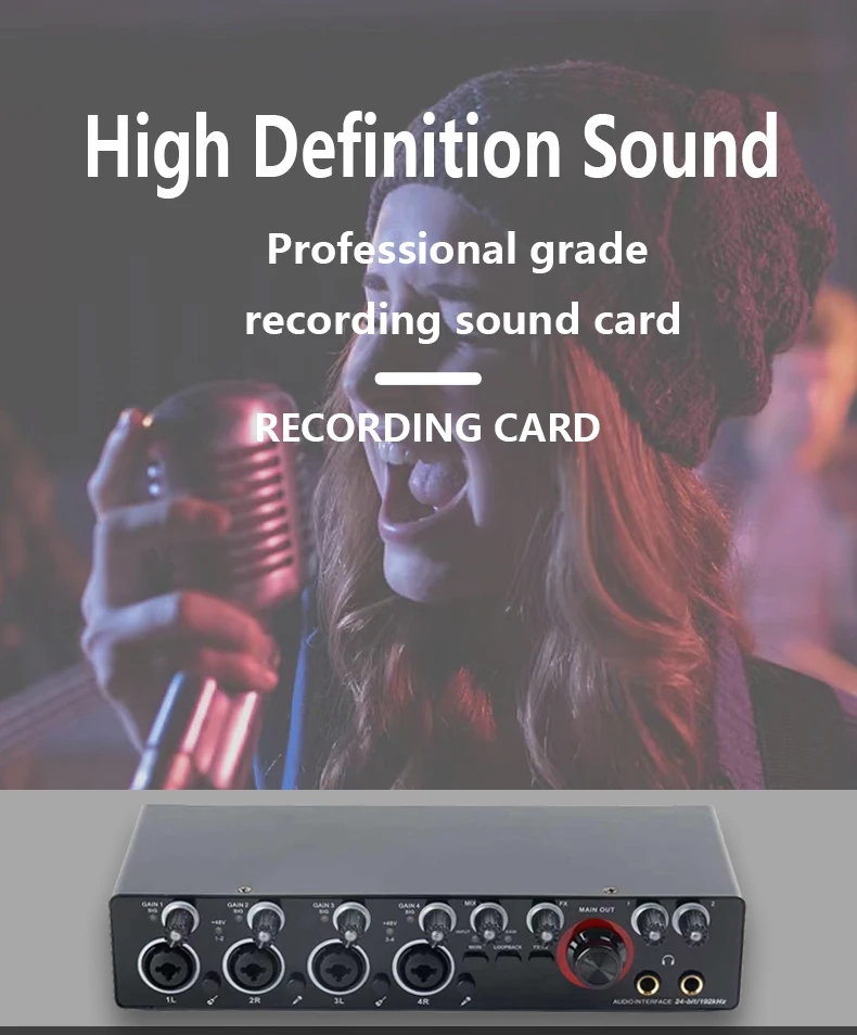 New Design Studio Sound Card with Great Price - Sound Card Price