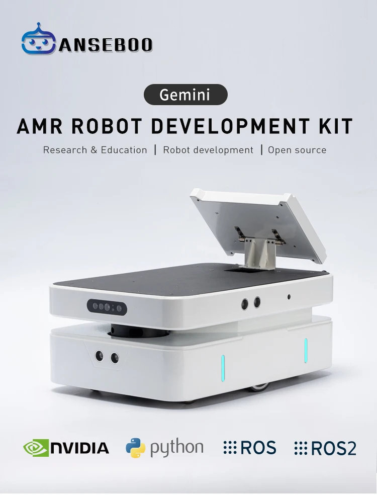 Anseboo Open SDK Educational Robots AGV Ros Robot Chassis