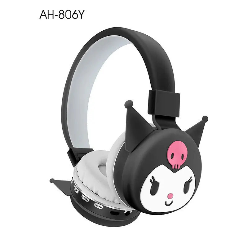 Kuromi AH-806 Head-Mounted Headphones - Cute Stereo Sound