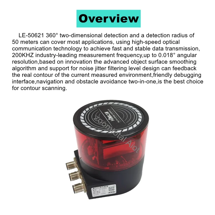 Oled Display High Precision 10mm Agv/amr/forklift 360 Degree 2d/3d ...