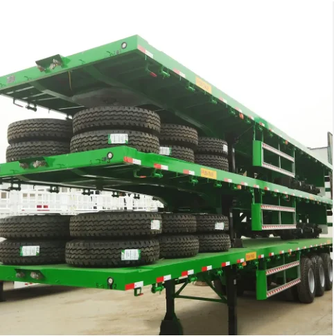 3 Axl Trailer - Semi Truck Bed Frame for High Deck Load