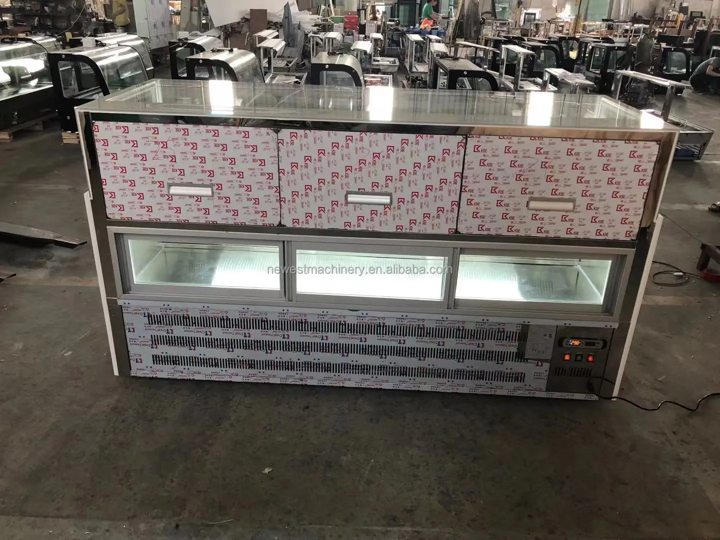 Chocolate Display Chiller - Perfect for Bakery Showcases