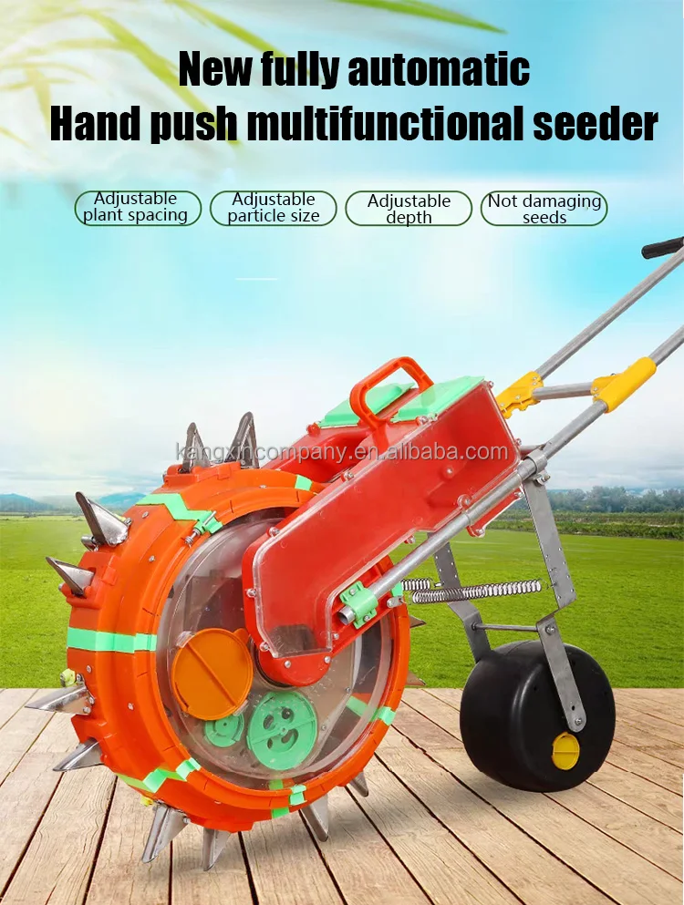 High Quality Manual Corn Seeder Adjustable Hand Push Maize Seeder Seed ...