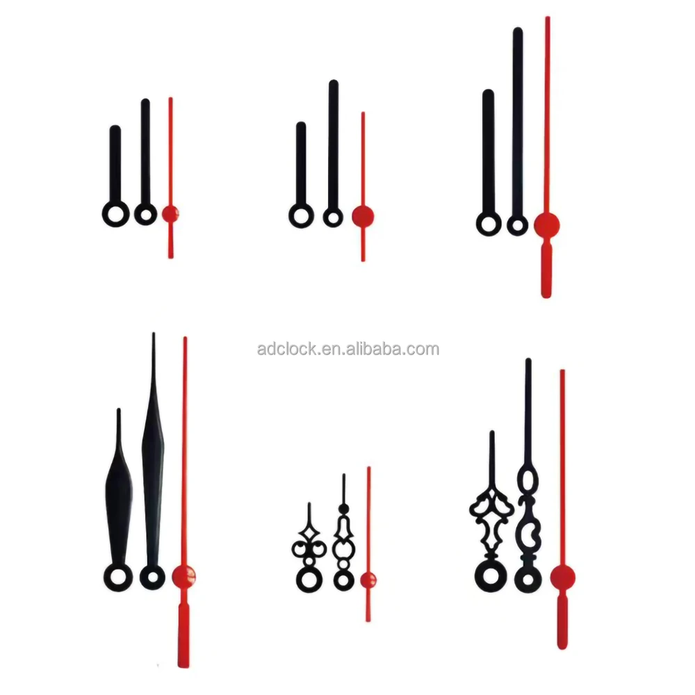 Various Design Plastic Clock Needle Children Educational Clock Kit ...