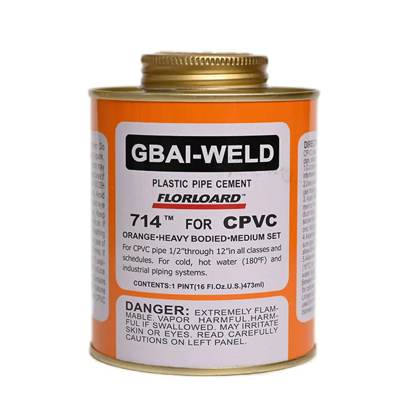 High Pressure Resistant Industrial Adhesive Pvc Cpvc 714 Pipe Solvent ...