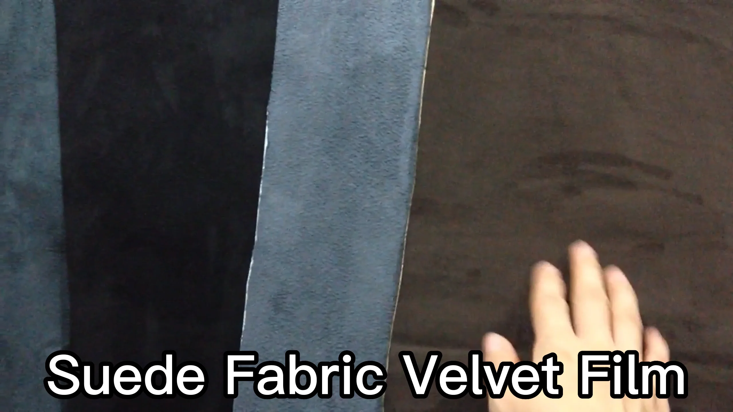 Catpiano Car Alcantara Film Car Sticker 1.52*15m Black Suede Velvet ...