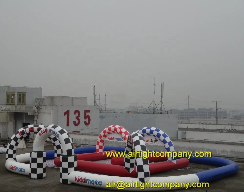 Go Kart Inflatable Race Track,Inflatable Race Track For Zorb Ball ...