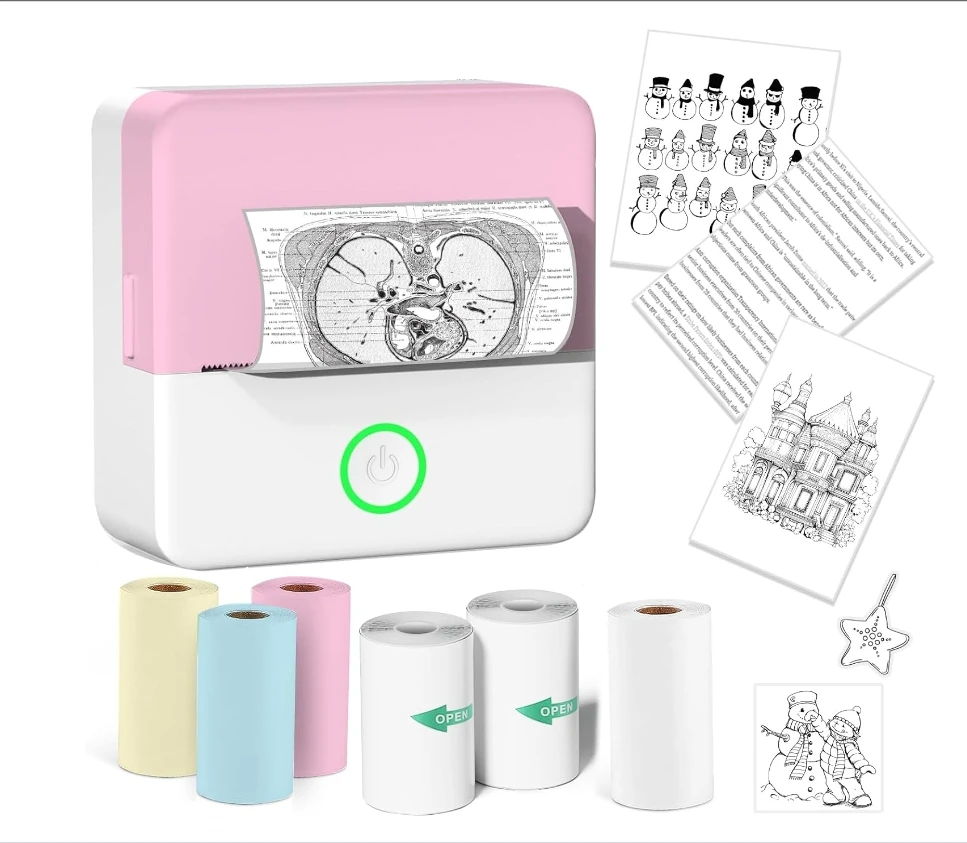 Cheapest Wholesale Mobile Portable Mini Printer - Photo & Receipt
