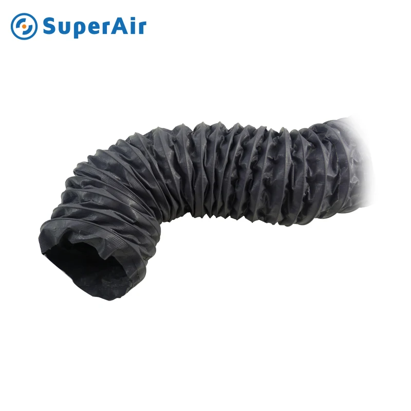 Hvac System Polyester Flexible Duct Flexible Connection Pipe For ...