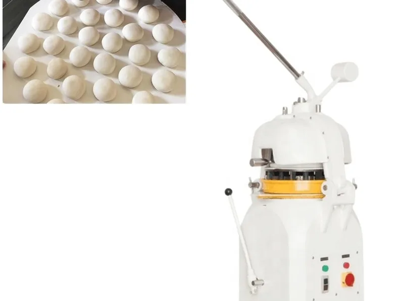 Semi Auto Baking Equipment Pizza Dough Divider Rounder Pita Roti Mini ...