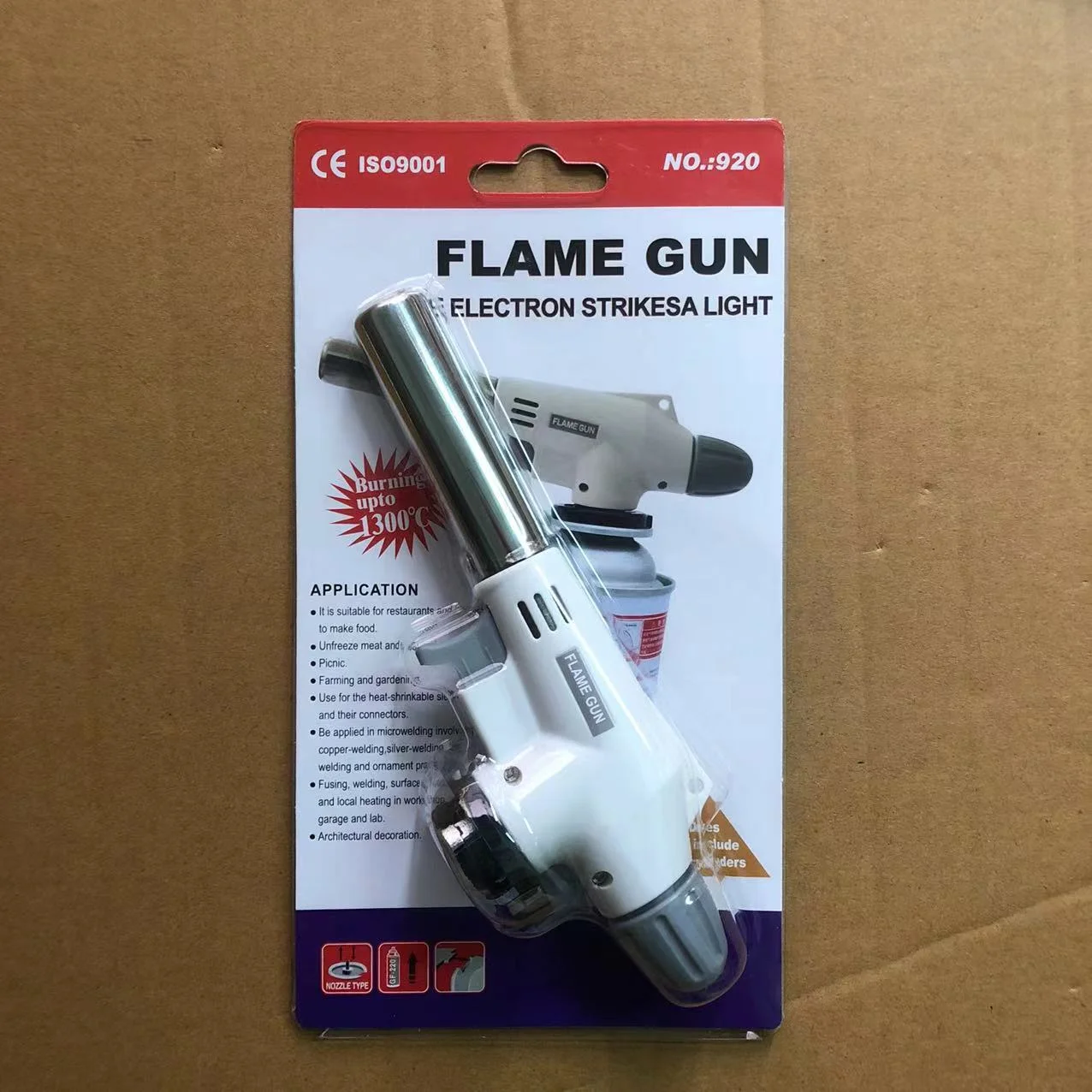 Fire Starter Maker Burner Portable Blow Torch Auto Piezo Ignition Mini ...