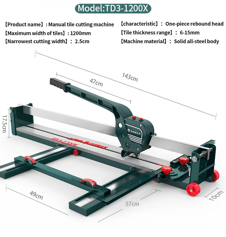 China Factory Sale Hand Tools Tile Cutter Professional Tile Cutter Tool ...