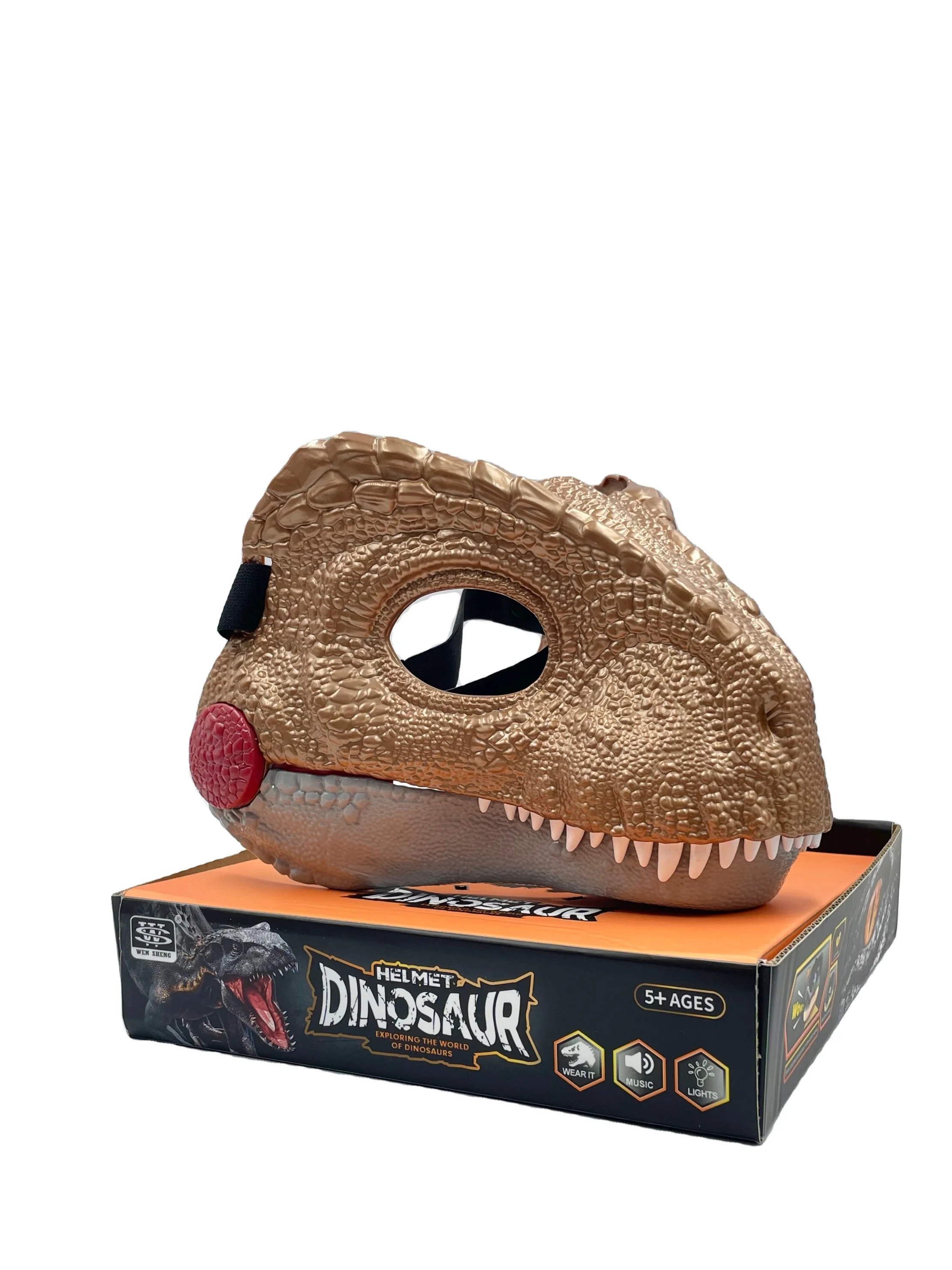 Realistic Giganotosaurus Dinosaur Mask With Open Mouth Horror Headdress ...
