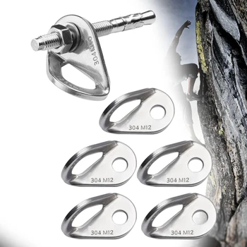 Stainless Rock Climbing Anchor Bolt Hanger M12 Hanger Plate 30kn - Buy ...