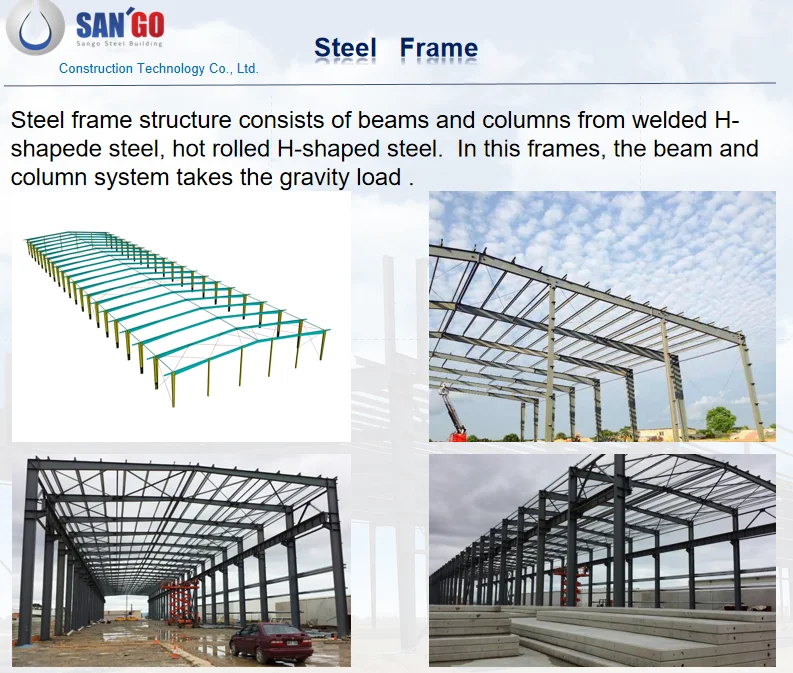 Structural Steel Truss Prefab Construction With Drawing Light Steel ...