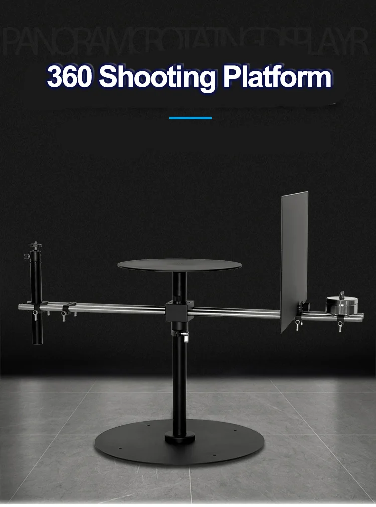 360 Photography Turntable - Spinning Camera Rig for Filmmakers