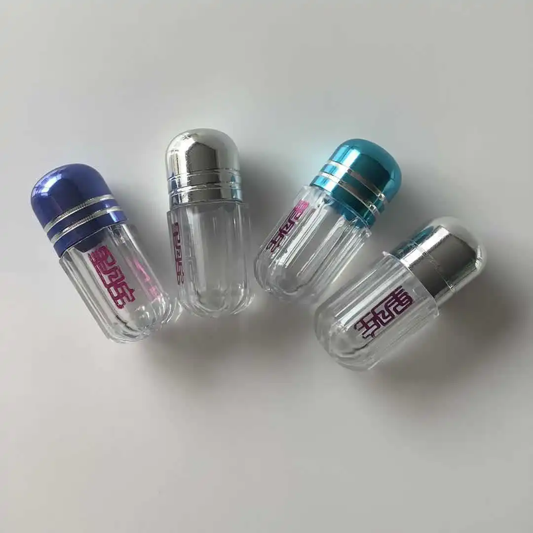Mini Empty Small Plastic Supplement Capsule Packaging Bottles Single ...