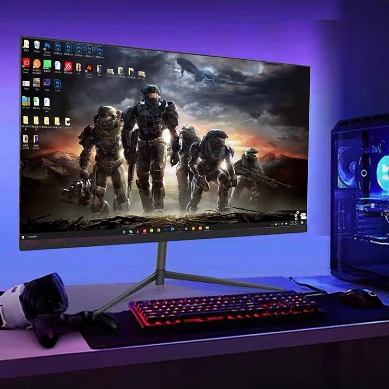 Gamer And 4k Pc Led 1ms 165hz 1ms 27 27in Pc Design Gaming Curve Inch ...