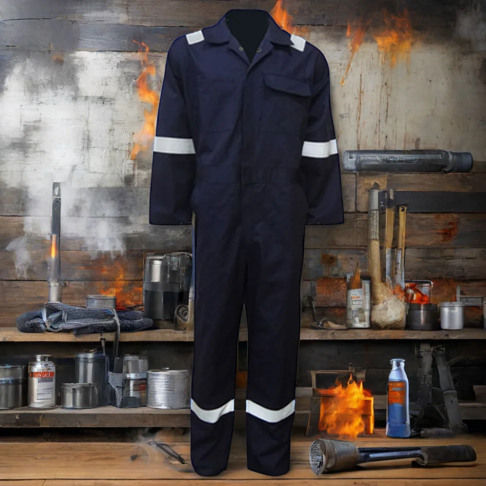 Road safety uniforms High Visibility Mechanical Fireproof Work Clothes ...