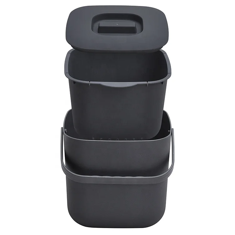 Wholesale 7 Litre Hot Plastic Kitchen Compost Bin