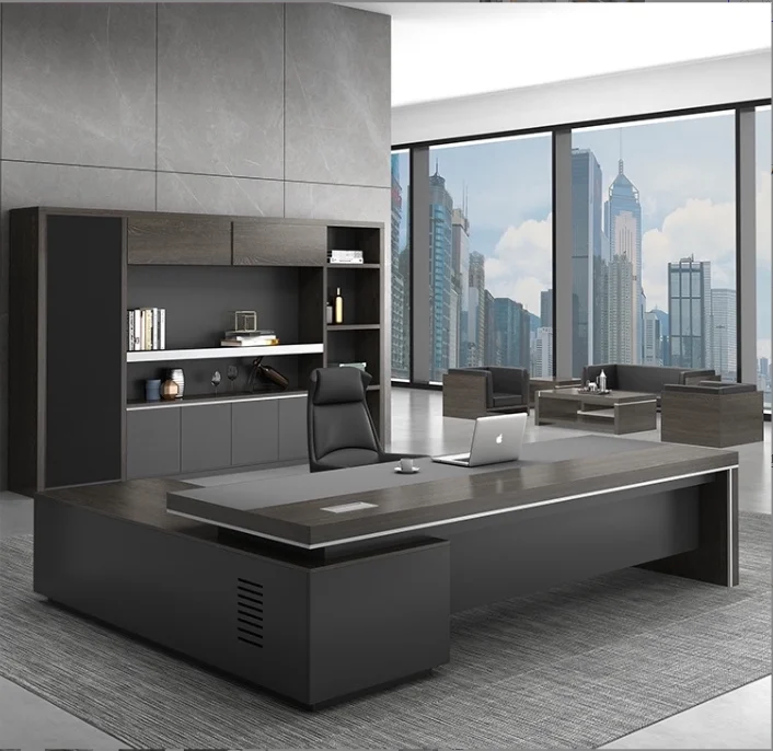 Office Furniture President Executive Desk Single Boss Table Modern ...